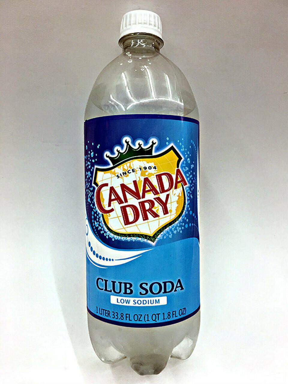 Canada Dry Club Soda - 1.0L – Ace Beverage
