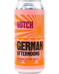 Notch Brewing German Afternoons German Pilsner 16oz 4-pack | Ace ...